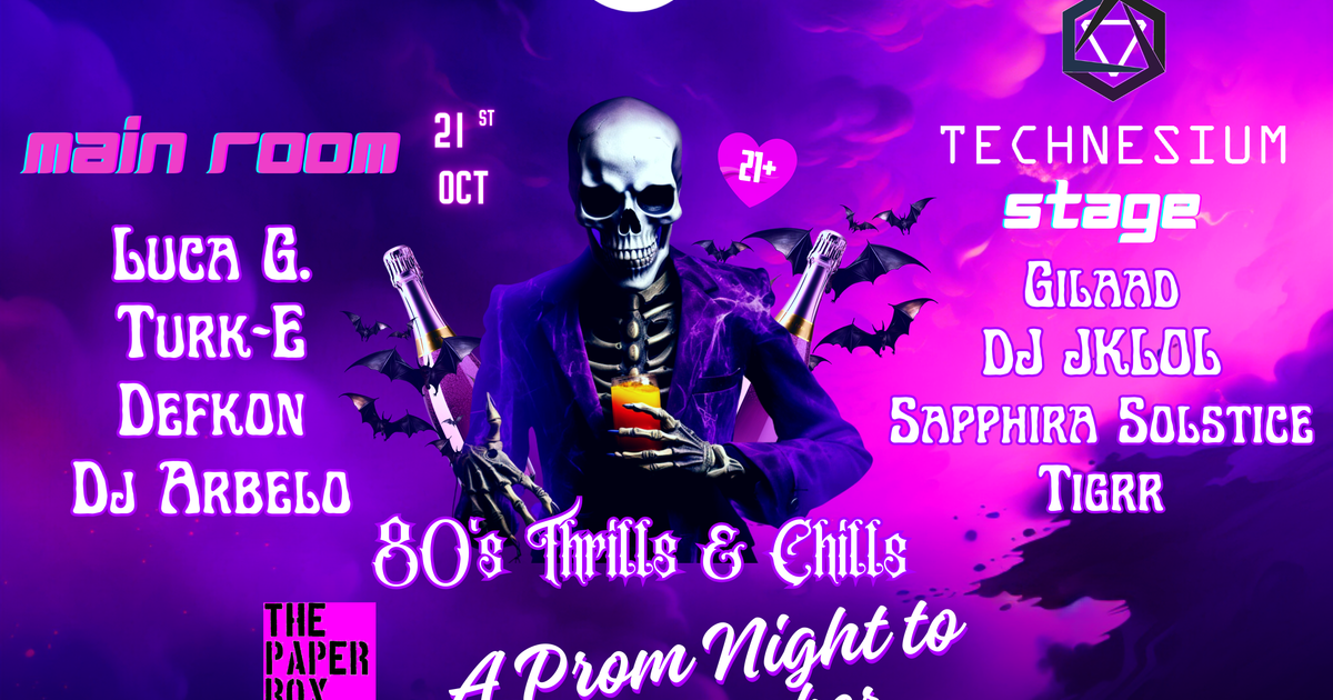 A Prom Night to Dismember bei The Paper Box, New York City