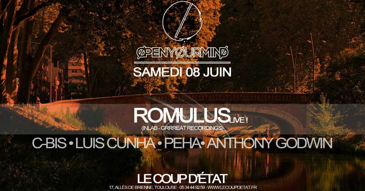 Open Your Mind - Romulus Live bei Le Coup D'Etat, Toulouse