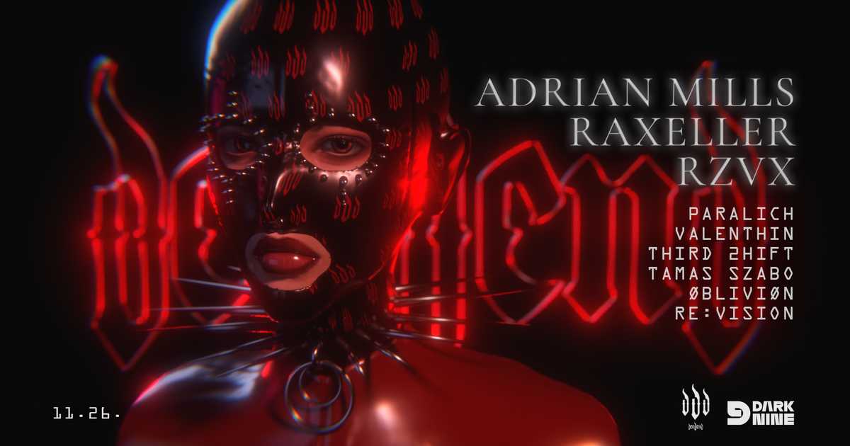 DEAD END - 𝚂𝙰𝚈 '𝚈𝙴𝚂, 𝙼𝙸𝚂𝚃𝚁𝙴𝚂𝚂' with Adrian Mills, Raxeller, RZVX at D9 ...