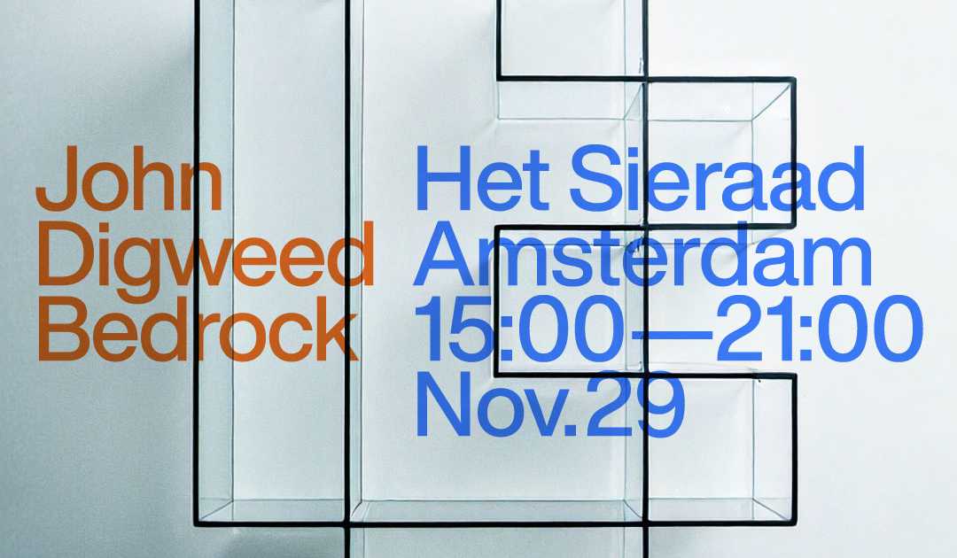 John Digweed - Bedrock Daytime bij Het Sieraad, Amsterdam