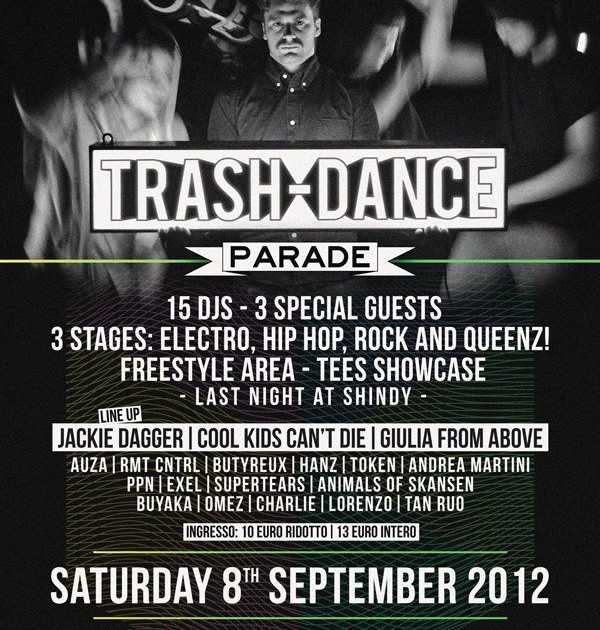 Trash-Dance Parade en Shindy Club, Norte