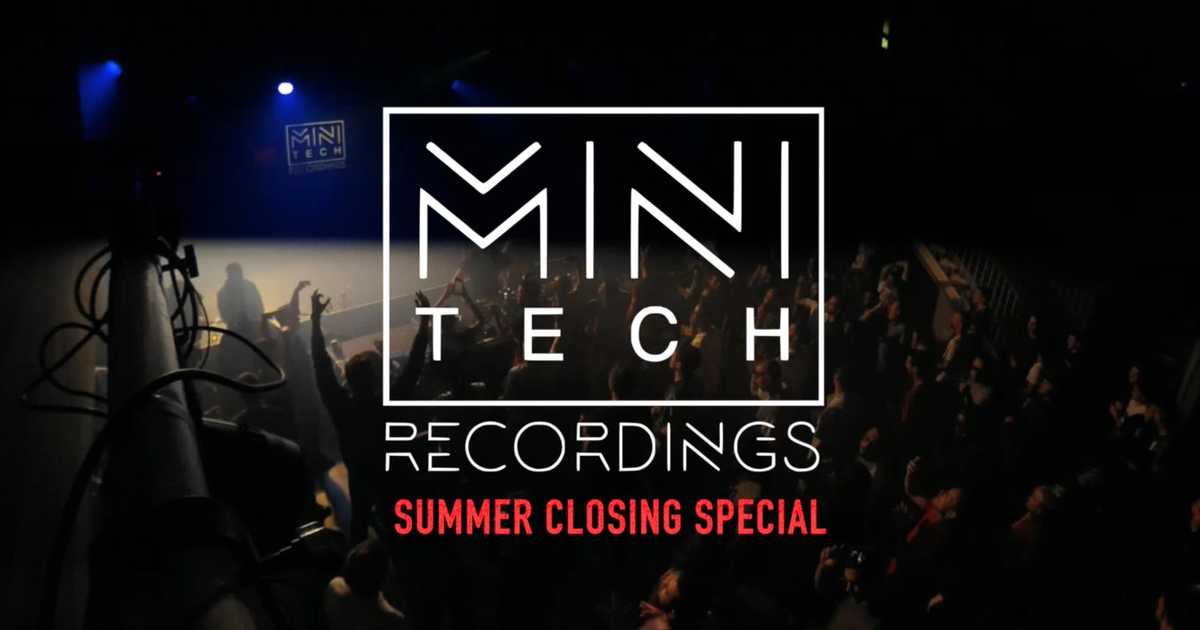 Minitech Recordings (Festival Afterparty) at Paradiso Noord ...