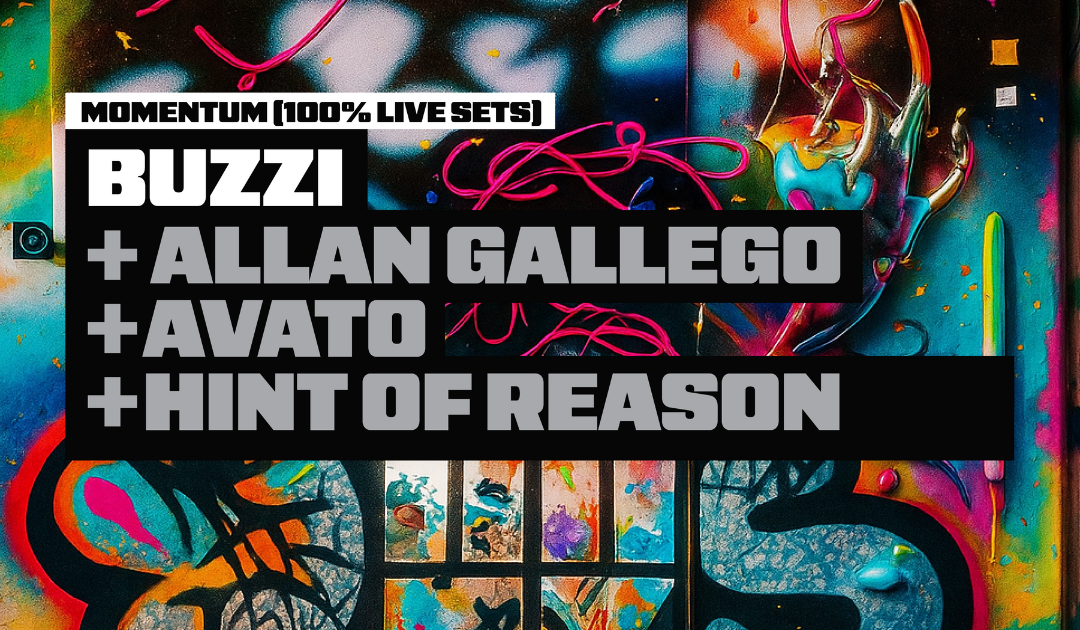 Infra presents: Momentum [Live] ft Buzzi, Allan Gallego, AVATO, Hint of Reason at TBA, Boston