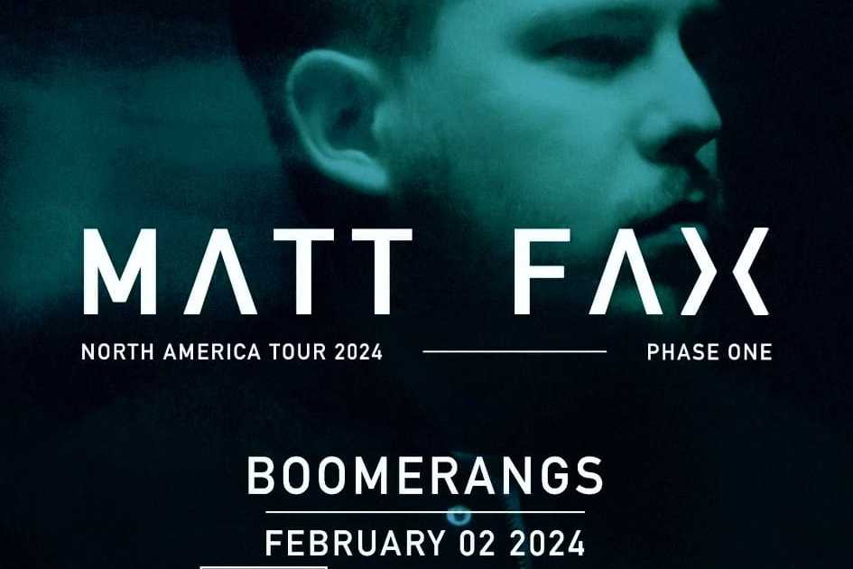 Matt Fax at Boomerang's, Utah
