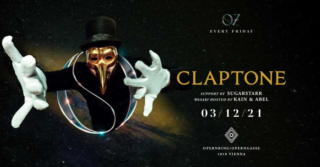 OZ with Claptone at O der Klub, Vienna