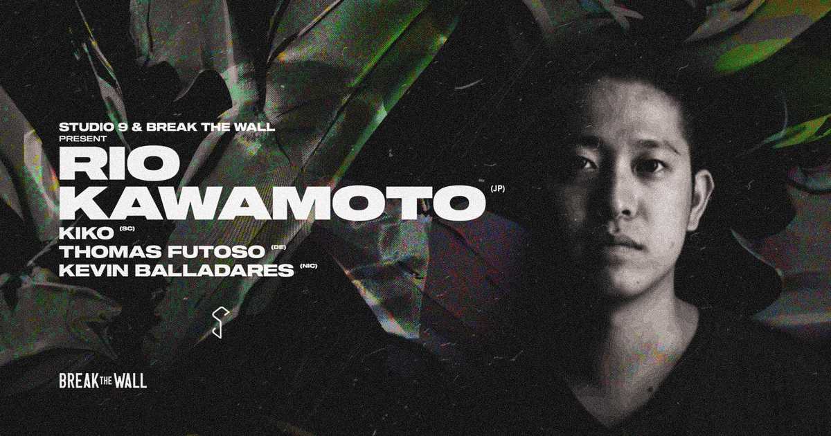 Studio 9 & Break The Wall present Rio Kawamoto (JP) at Studio 9, Taipei