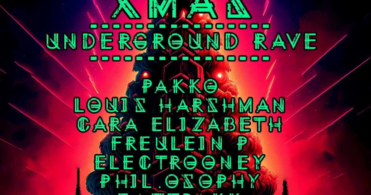 X Mas Underground Rave Berlin - Hardtechno / Hardtrance / Techno en ...