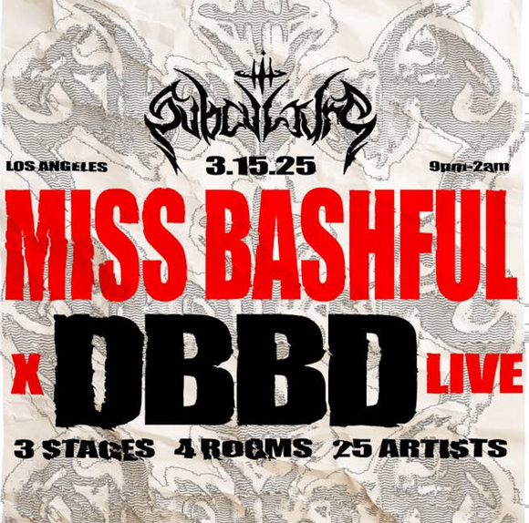 Subculture: MISS BASHFUL x DBBD LIVE at Catch One, Los Angeles