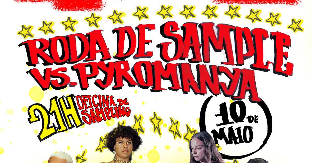 RODA DE SAMPLE feat. Pyromanya at Arroz Estúdios, Lisbon