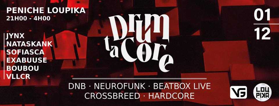 Drum Ta Core at Péniche Loupika, Lyon