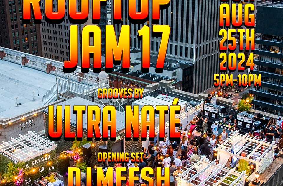 Ultra Naté's DEEP SUGAR 'ROOFTOP JAM 17' at LB Skybar, Baltimore