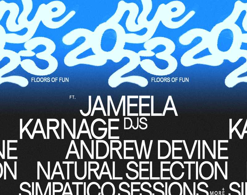 New Years Eve 202-3 Floors of Fun at Headrow House, Leeds