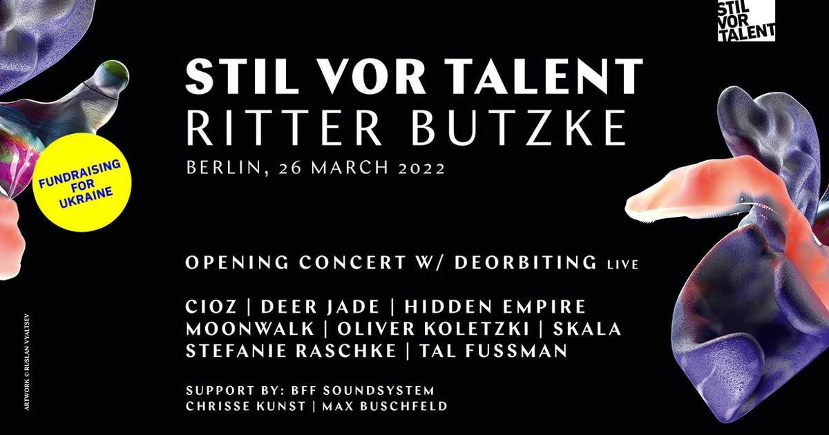 Stil vor Talent en Ritter Butzke, Berlín
