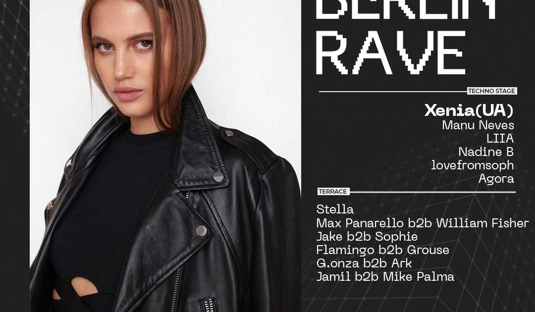 Lucky presents - Berlin Rave ft Xenia (UA) en Cult Nightclub, Sydney