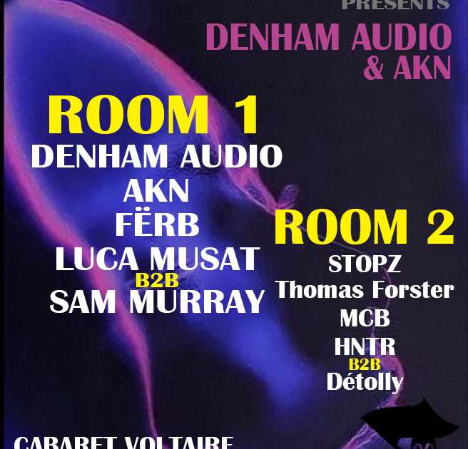 Black Flag - DENHAM AUDIO, AKN, Fërb, Stopz, Luca Musat b2b Sam Murray ...