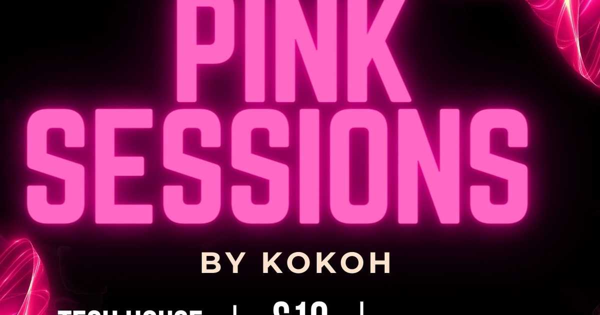 PINK SESSIONS bij Zodiac Bar London, London
