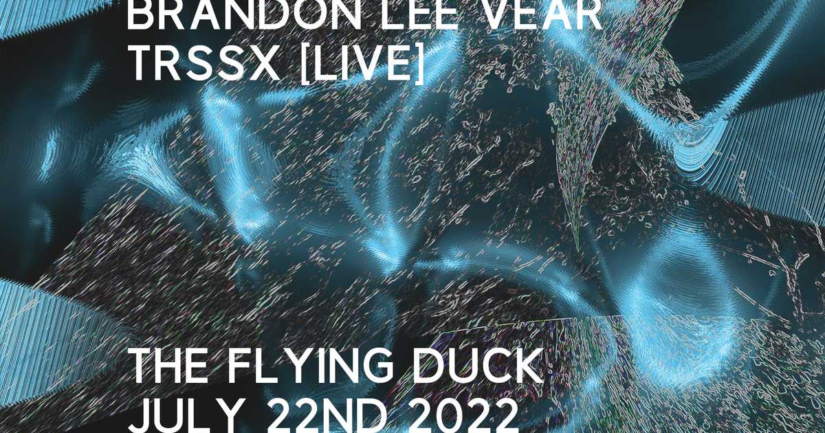 Fundamentals with JAYJAY, Brandon Lee Vear at The Flying Duck, Glasgow