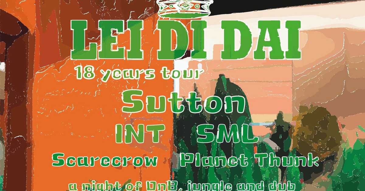 Blender presents: Lei Di Dai (18 years tour) at Dalston Den, London