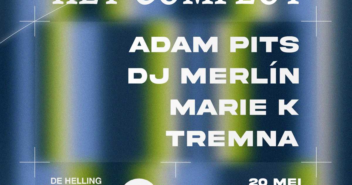 Het Complot with Adam Pits at De Helling, Utrecht