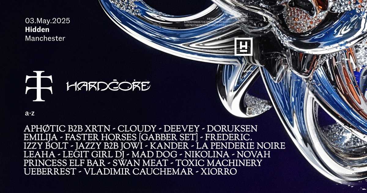 Teletech Hardcore 2025 [Day & Night] [SOLD OUT] at Hidden, Manchester