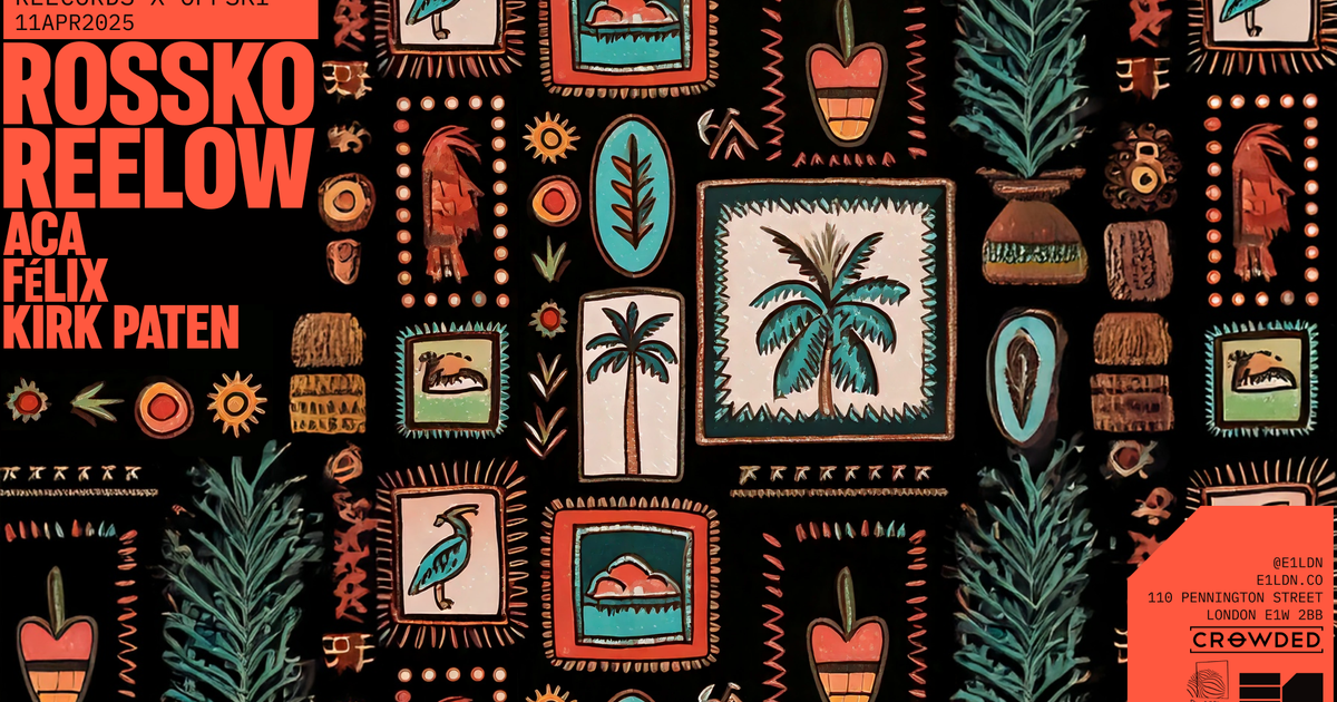 Rossko (Fuse) & Reelow (Solid Grooves) at E1, London