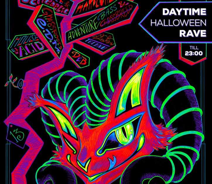 The Funky Cat #13 Daytime Rave en De Helling, Utrecht