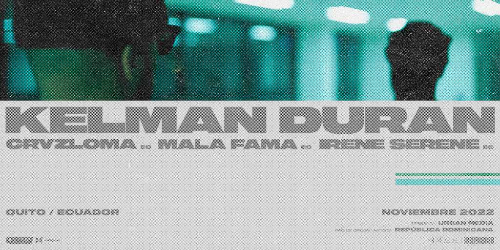 Kelman Duran en Quito at Soundgarden UIO, Ecuador