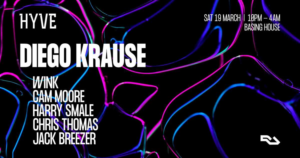 Hyve w. Diego Krause at Basing House, London