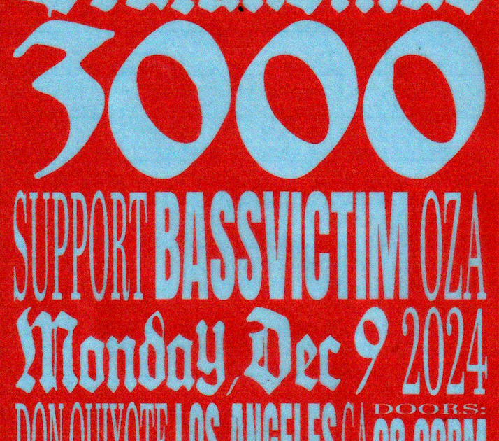 TUNNEL presents: Brutalismus 3000 & Bassvictim at Don Quixote, Los Angeles