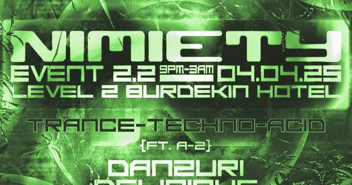 Nimiety 2.2 – Digital Jungle at Burdekin Hotel, Sydney