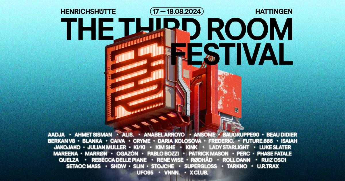 (CANCELLED) The Third Room Festival 2024 at Henrichshütte Hattingen ...