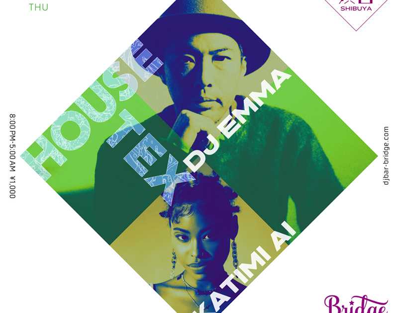 HOUSE-TEX at DJ Bar Bridge, Tokyo