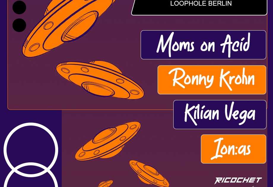 Ricochet Showcase at Loophole, Berlin