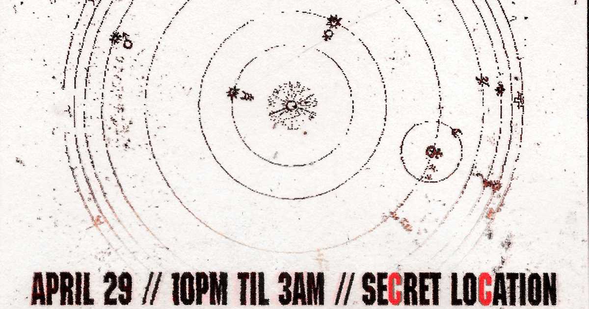 TRANSITION at TBA - Secret Location, New York