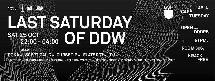 Last Saturday of DDW / Cafétuesday / Room 306 at LAB-1, Eindhoven
