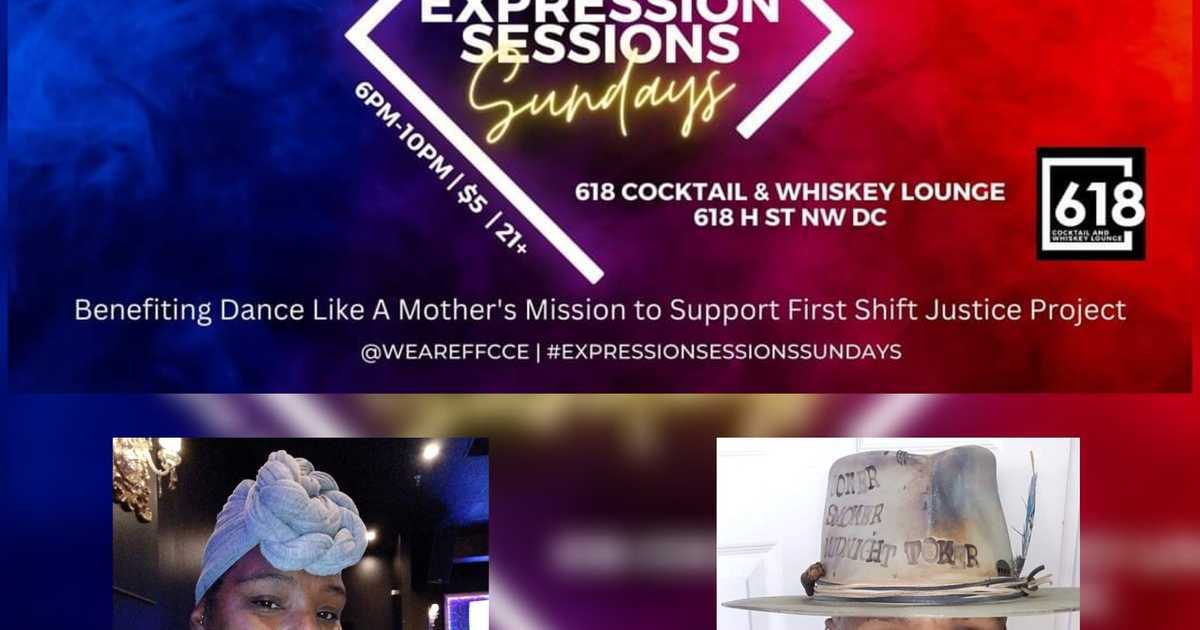 Expression Sessions Sundays - Women's History Month Edition at 618 Cocktail and Whiskey Lounge ...