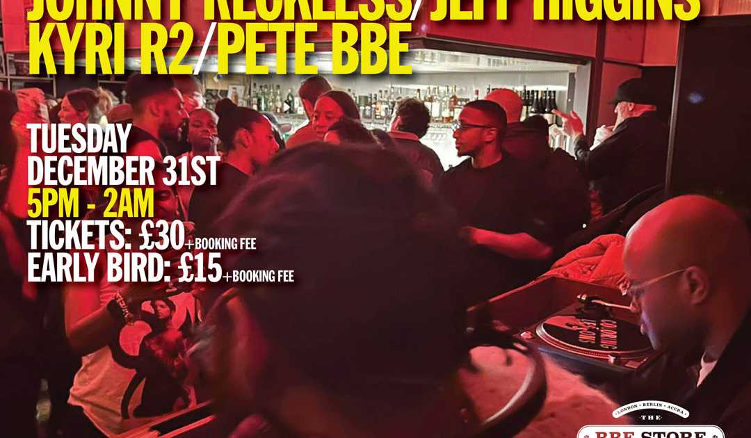 NYE @ BBE at The BBE Store, London