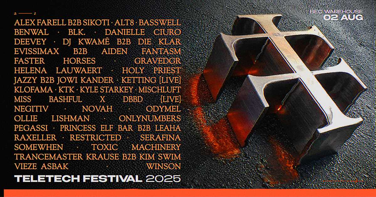 Teletech Festival 2025 [SOLD OUT] at Bowlers Exhibition Centre, Manchester