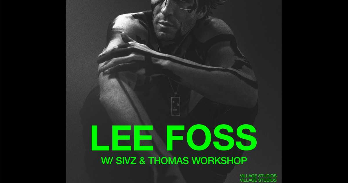 Lee Foss (Vancouver) at Village Studios, Vancouver