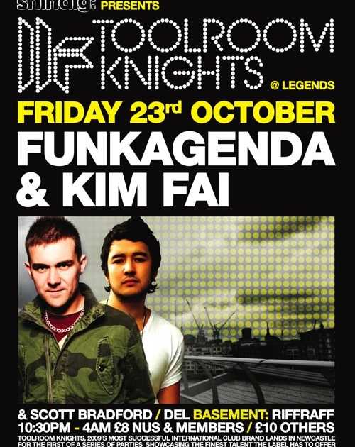 Shindig Pres. Toolroom Knights em Legends, Newcastle