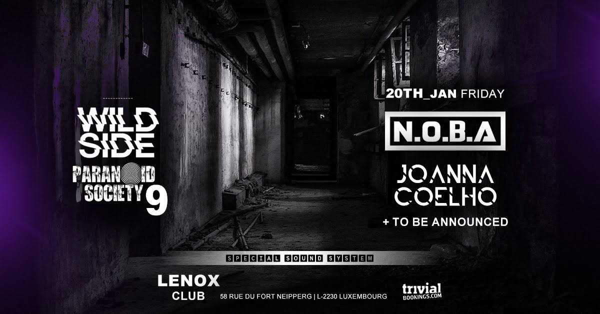 Paranoid society vol.9 with N.O.B.A // Joanna Coelho // Netty Hugo at ...