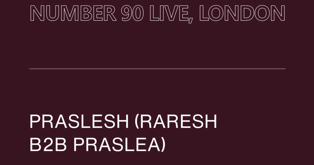XTD - 006 - Praslesh (Raresh B2B Praslea) at , London