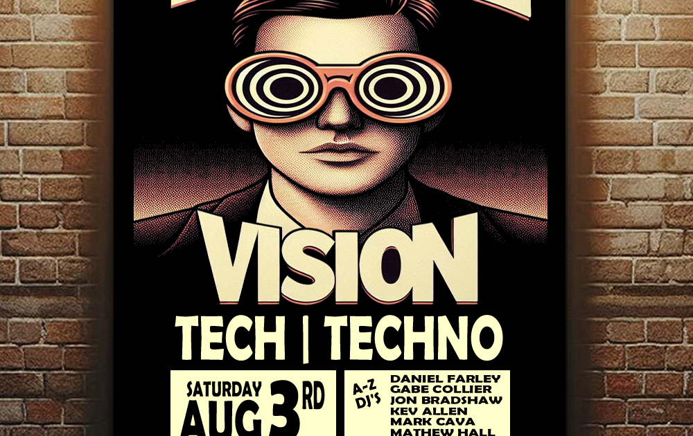 Drift pres TUNNEL VISION - Techno in the tunnel at Heebie Jeebies, Liverpool