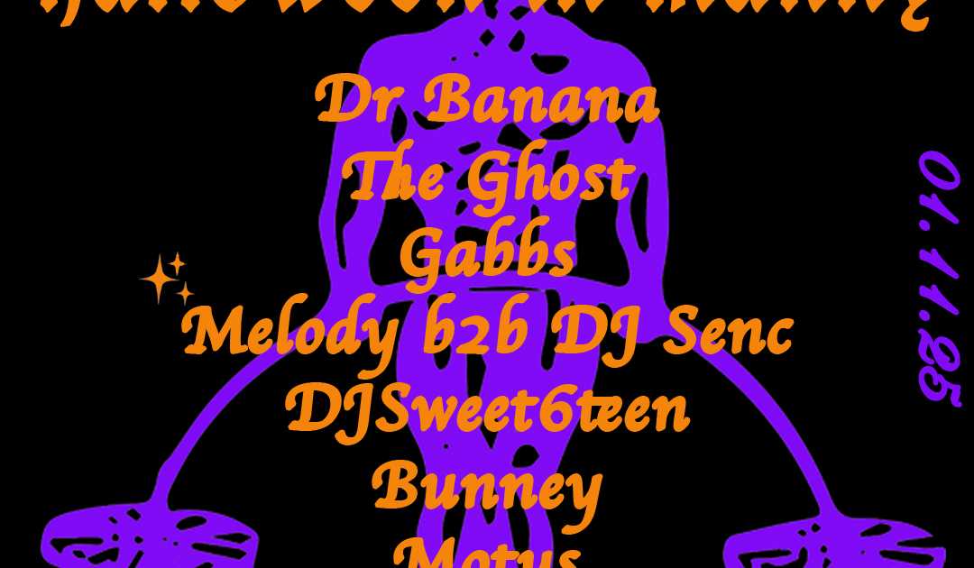 Animal Crossing & Dr Banana Halloween Special at NOWHERE, Manchester