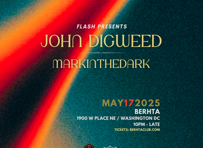 John Digweed at BERHTA at BERHTA, Washington DC