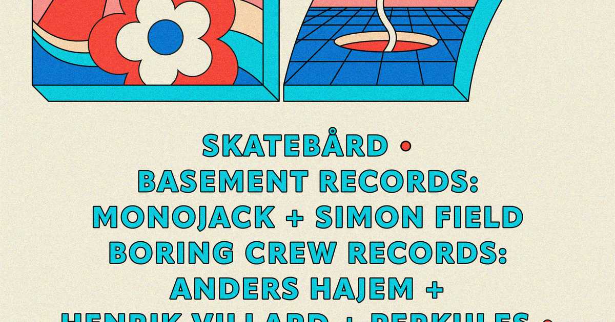 17 Mai: Skatebård + G-HA & Olanskii + Simon Field + Monojack + Schmooze & Brus at Jaeger, Oslo
