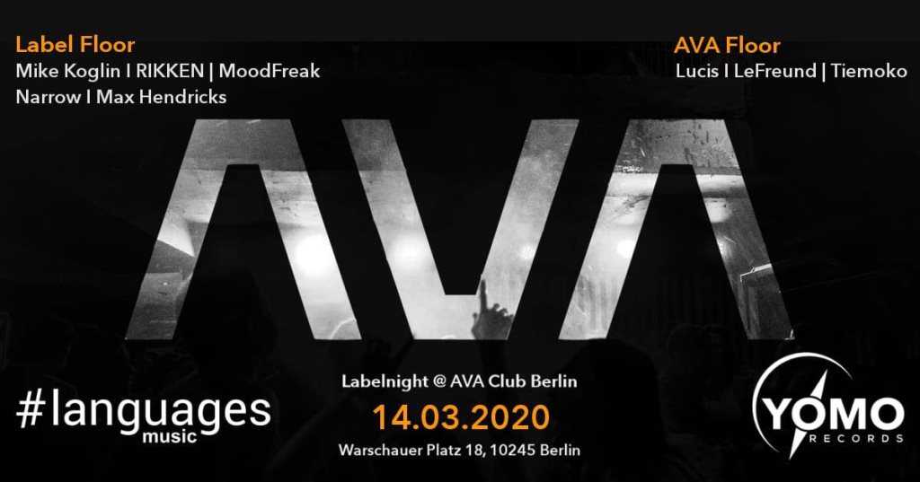 Languages/Yomo at AVA Club, Berlin