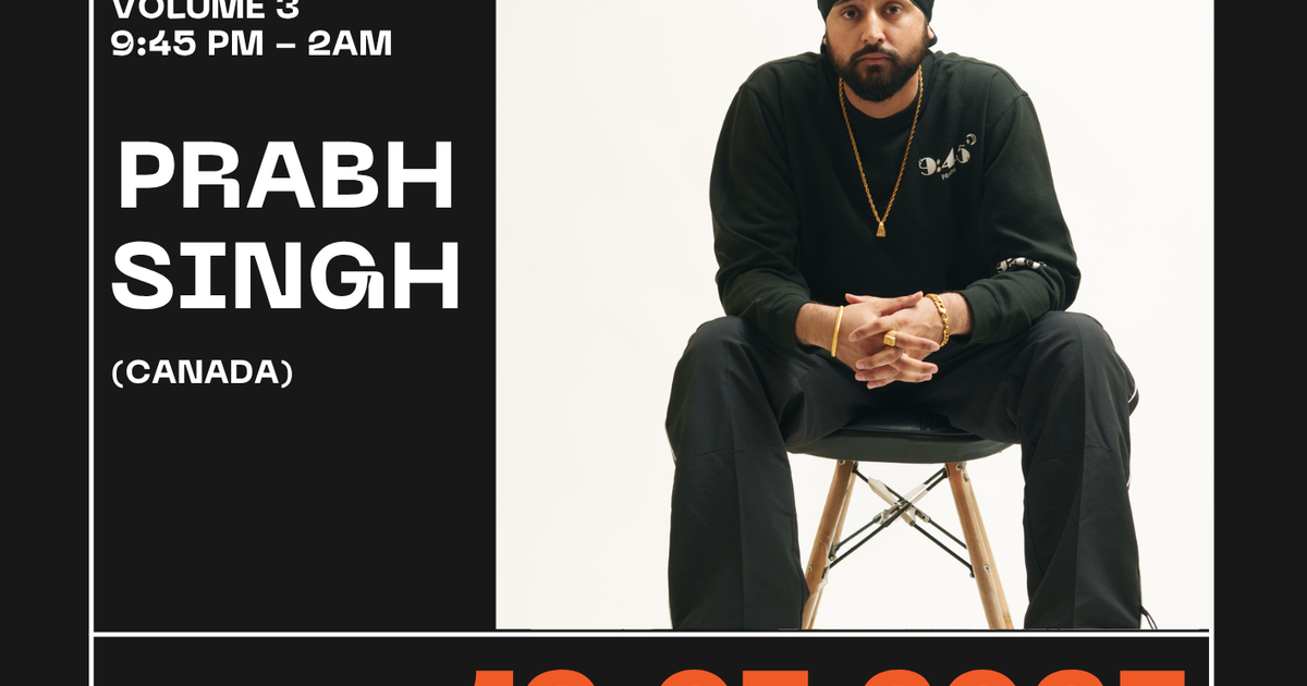 DAAL & BASS Volume 3: PRABH SINGH at Wax Music Lounge, Melbourne