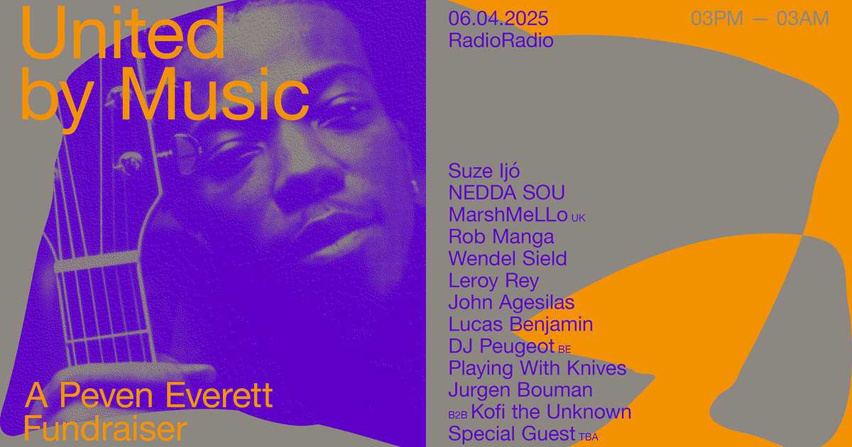 United by Music: A Peven Everett Fundraiser at Radio Radio, Amsterdam