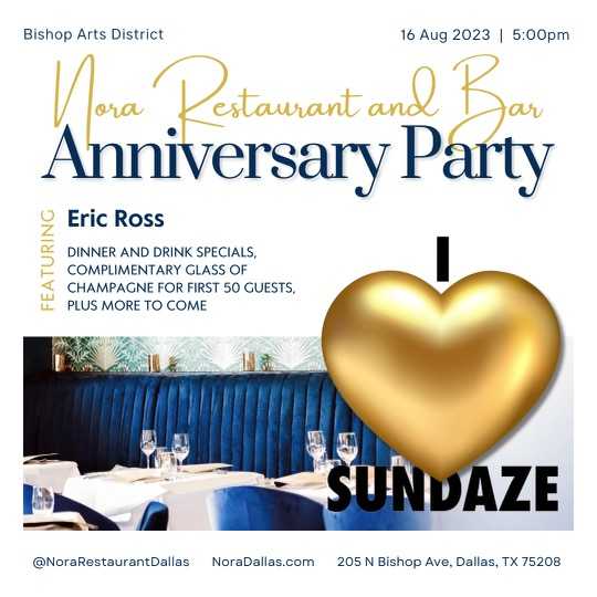 NORA RESTURANT & BAR ANNIVERSARY PARTY bei TBA - NORA RESTURANT & BAR ...